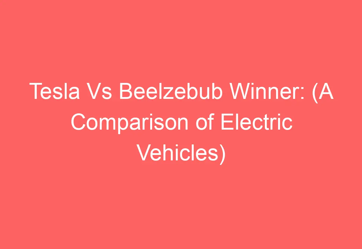 Tesla Vs Ice Cost Of Ownership: (A comparison) - AutomotiveGlory