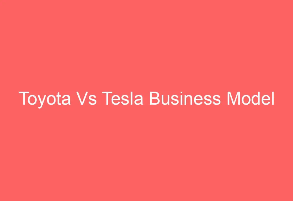 Tesla vs Other Car Companies: A Comparison of Key Features and ...