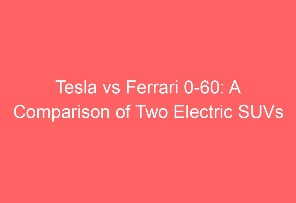 Tesla vs Lucid vs Rivian: An In-Depth Comparison - AutomotiveGlory