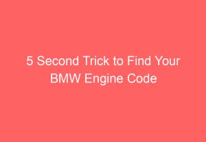 3 Quick Ways to Find Your Ford Engine Code - AutomotiveGlory