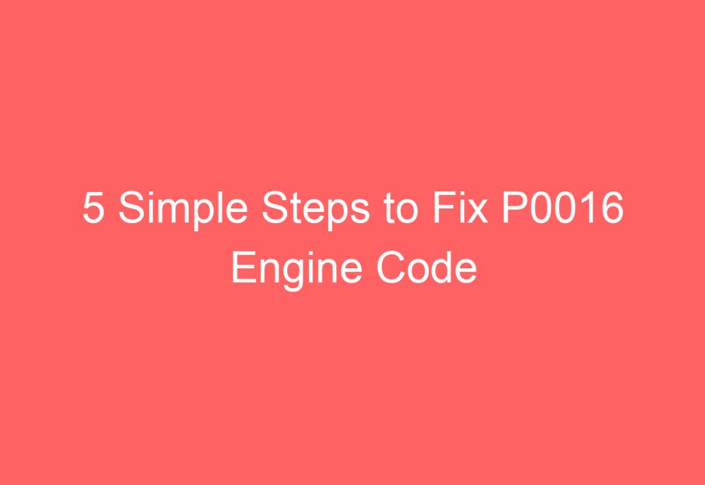 5 Quick Fixes for P0456 Engine Code - AutomotiveGlory