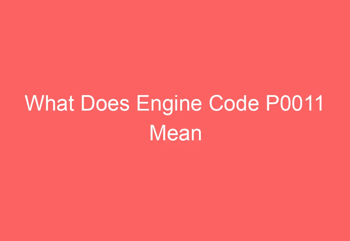 Your Engine Code PO171: What It Means & How to Fix It - AutomotiveGlory