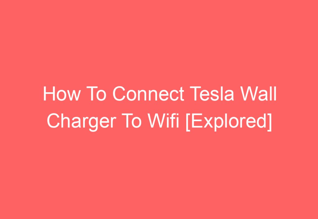 How To Unplug Tesla Charger - AutomotiveGlory