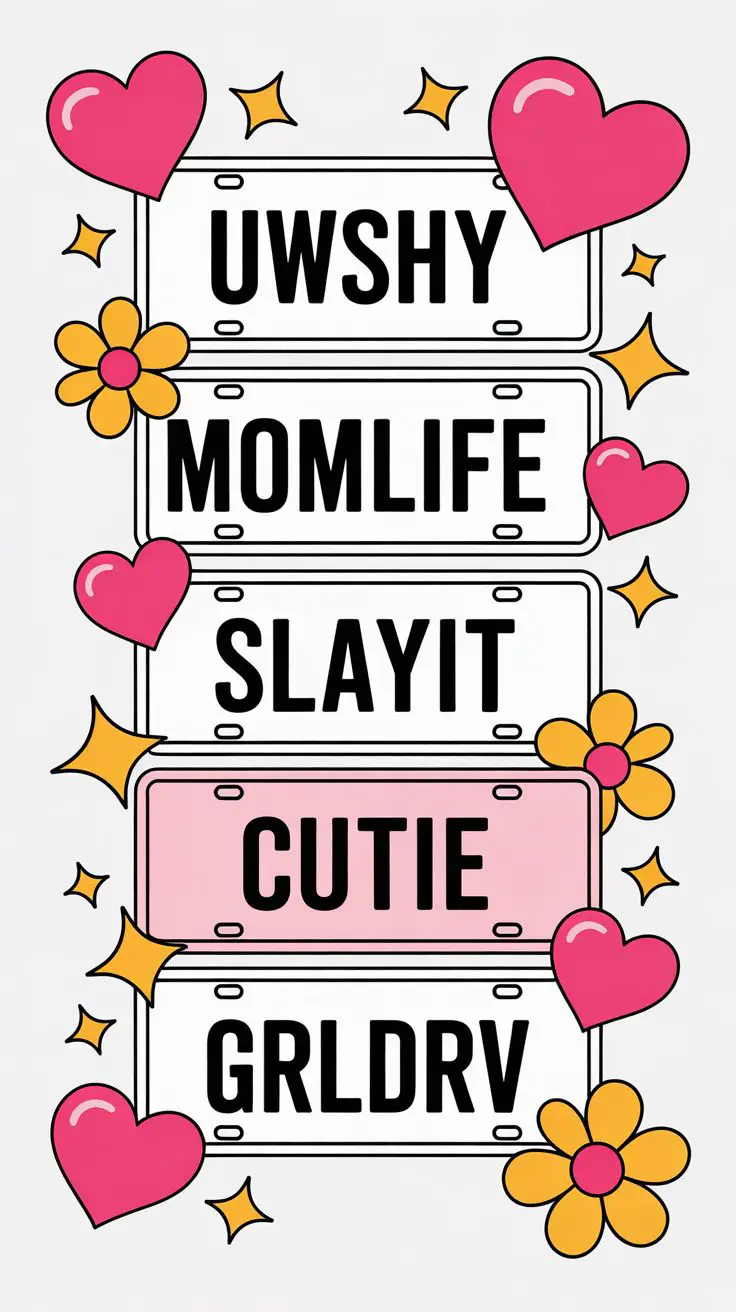 License Plate Ideas for Car for Women: Fun, Stylish - AutomotiveGlory